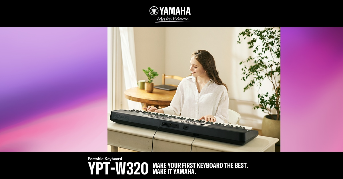 YPT-W320 - Materiały do pobrania - Keyboardy Domowe - Keyboardy Cyfrowe ...